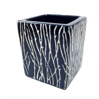 Ceramic Zebra Cube | Air Plant Kits